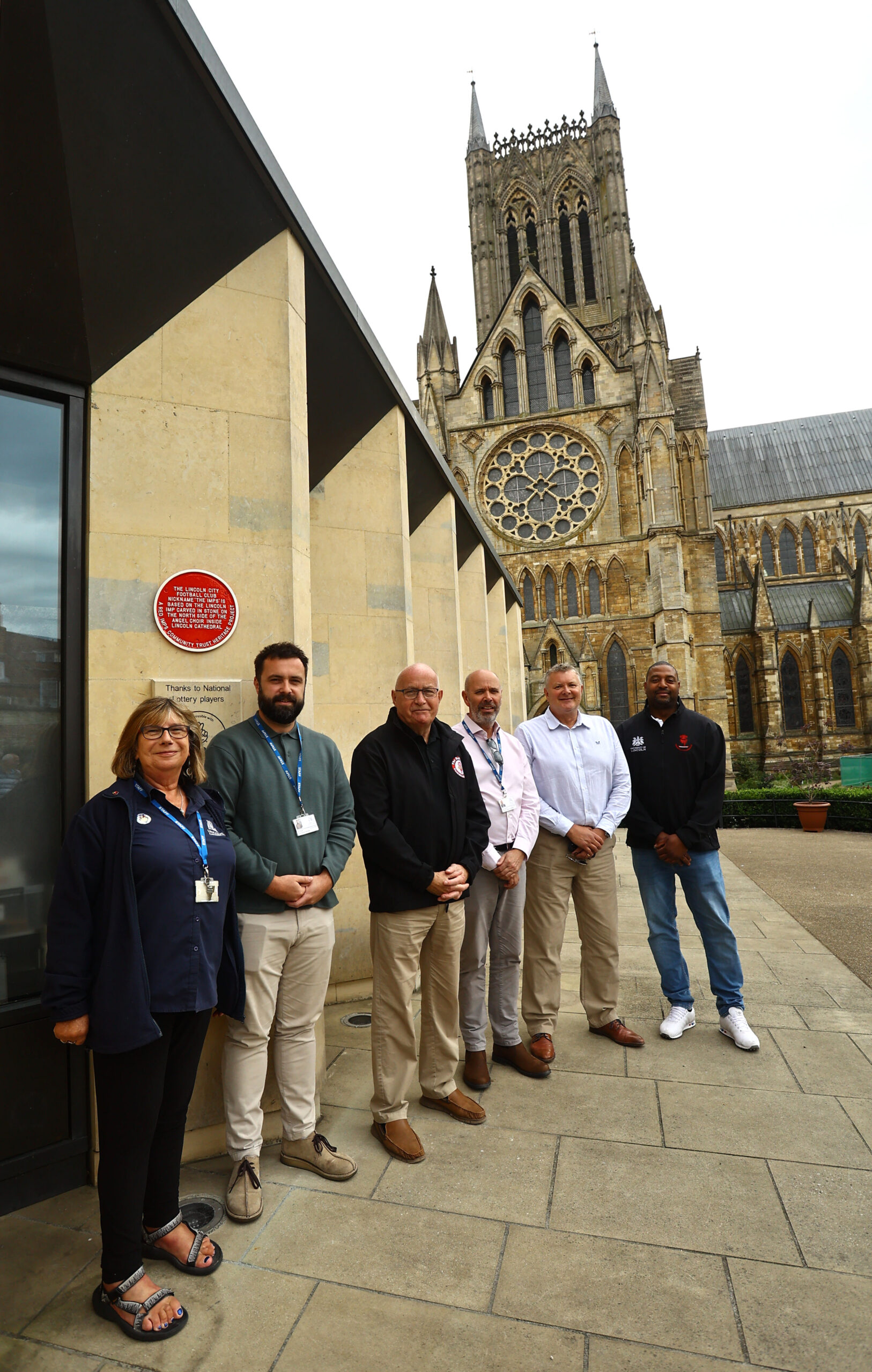 New Plaque in Place at Cathedral – Red Imps Community Trust
